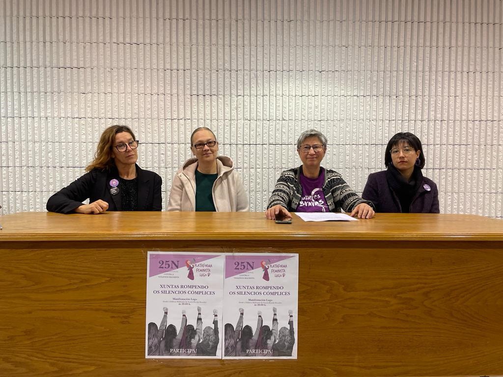 La Plataforma Feminista de Lugo denuncia los "silencios cómplices" de la violencia machista en ...